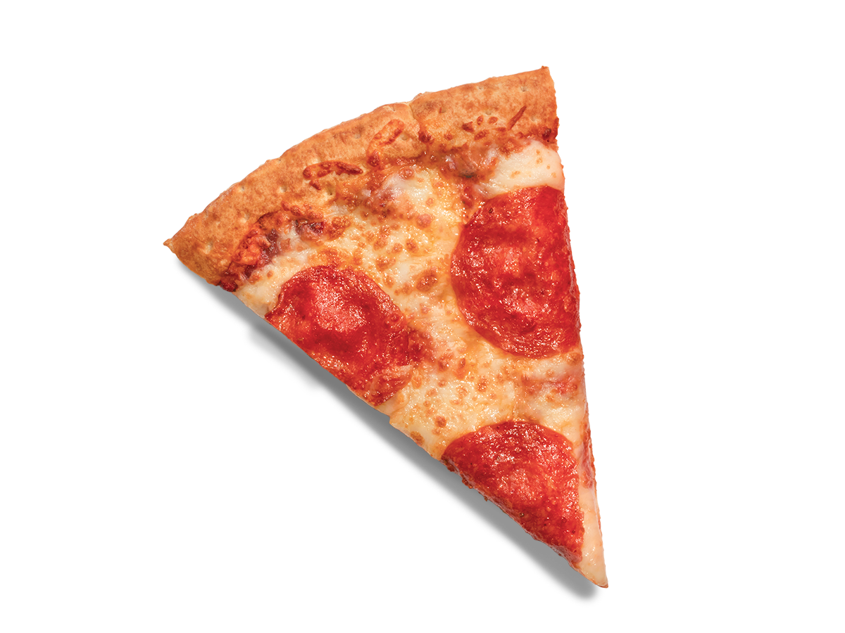 Pepperoni Cheese Pizza Slice