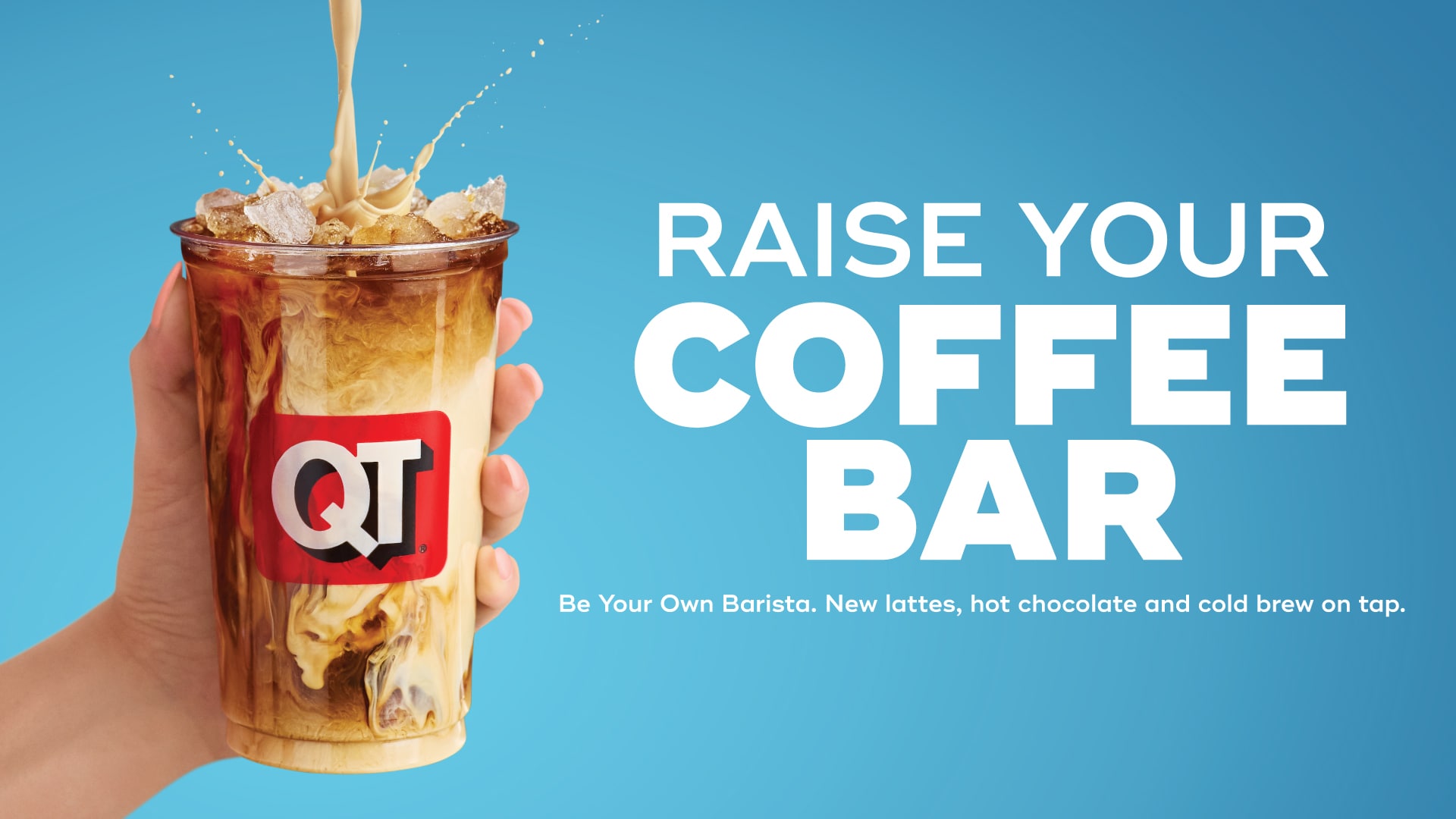 Raise Your Coffee Bar - New Lattes at QuikTrip